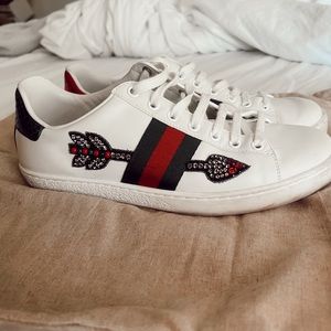 Gucci | Shoes | Authentic Gucci Arrow Sneakers Limited Edition | Poshmark
